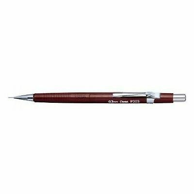 1 x Pentel P203E 0.3mm Mechanical Pencil Automatic Drafting Eraser ...
