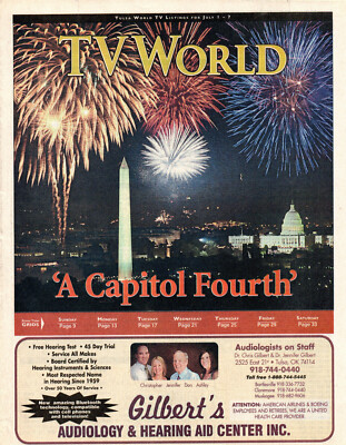 TV WORLD Magazine July 1-7 2012 A Capitol Fourth Washington DC ...