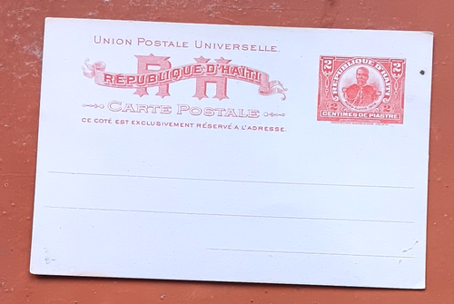 HAITI 1906 Postal Card 2c UPU H&G 14 MINT UNADDR | eBay