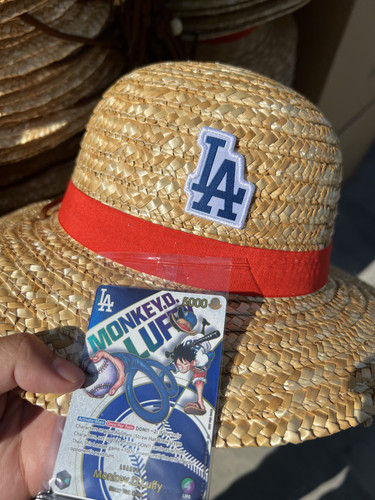 *IN HAND* DODGERS X ONE PIECE COLLAB MONKEY D. LUFFY LIMITED EDITION ...