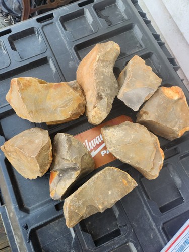 Flint Knapping, High Quality Dover Chert , 19lbs + | eBay