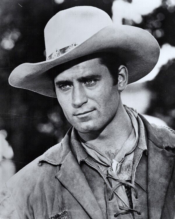 Clint Walker portrait in hat Cheyenne western TV series 24x36 inch ...