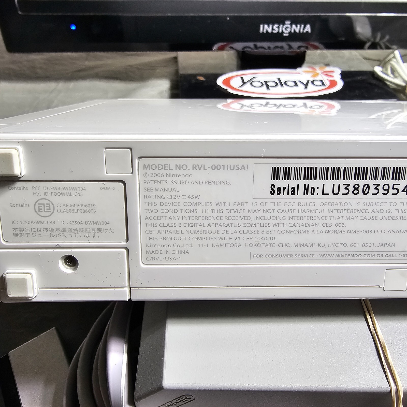 Complete Wii System RVL-001 GameCube Compatible Console Bundle 5 Games ...