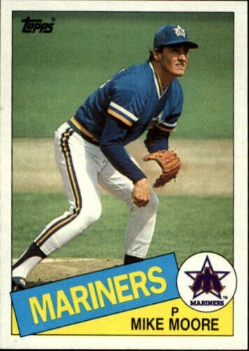 1985 Topps #373 Mike Moore Pitcher Seattle Mariners FREE shipping | eBay