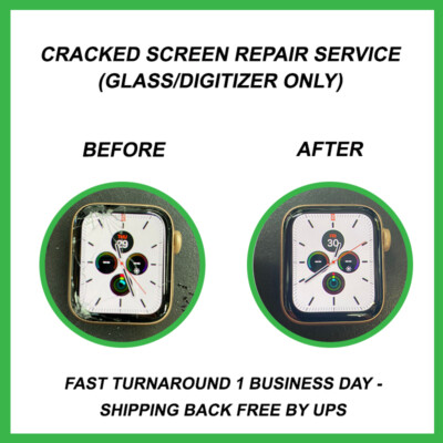 iWatch 4 - Cracked Glass Screen Repair Service - Same Day Repair & OEM ...