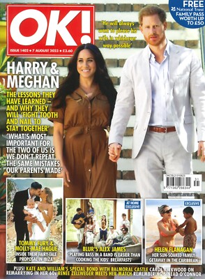 OK! Magazine, Meghan Markle, Prince Harry, Helen Flanagan, Alex James ...