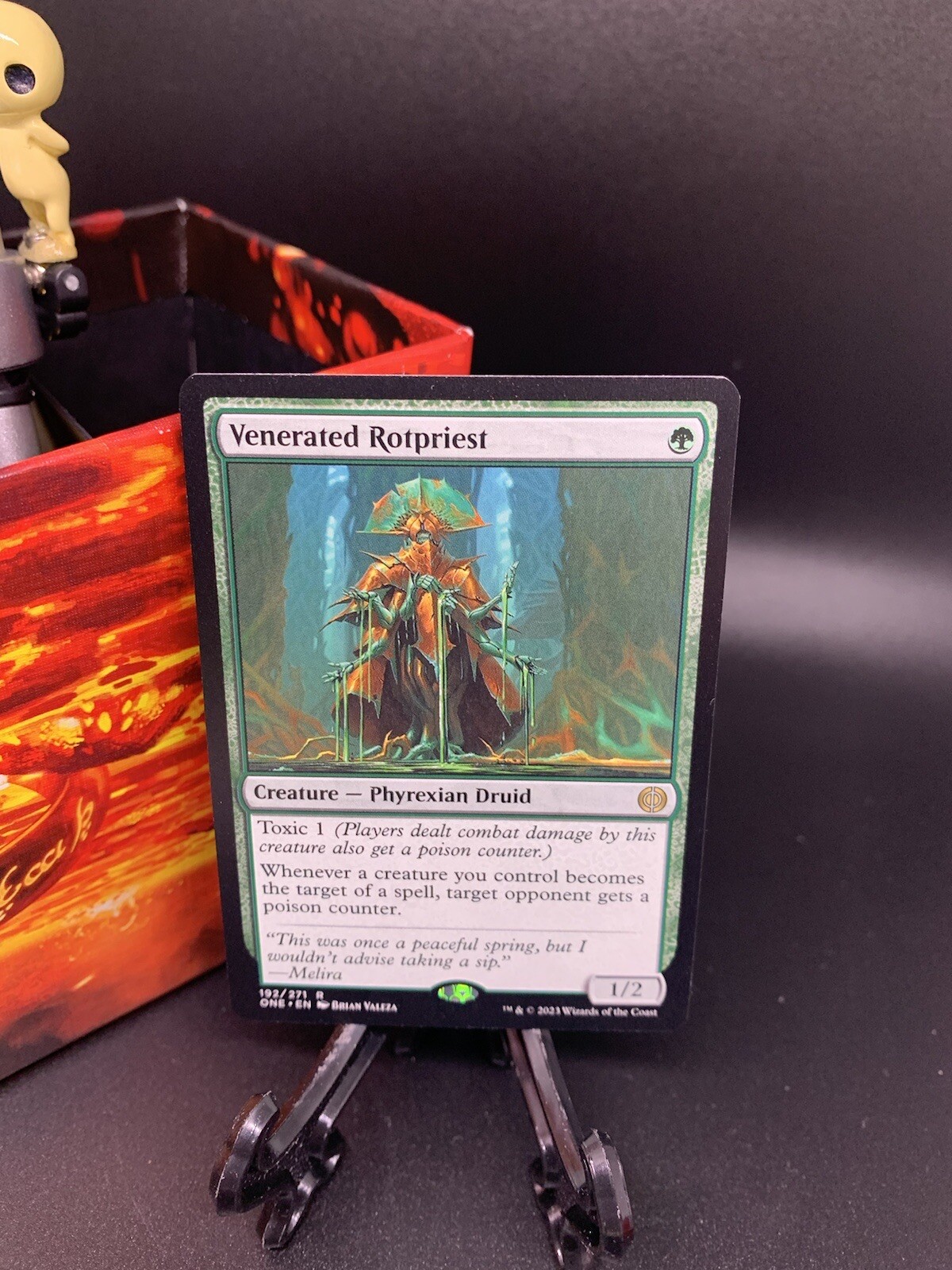 MTG Venerated Rotpriest Phyrexia: All Will Be One 192/271 Regular Rare ...
