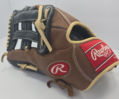 Rawlings D1275HD 12.75" Leather Baseball Glove (LHT) Premium Series ...