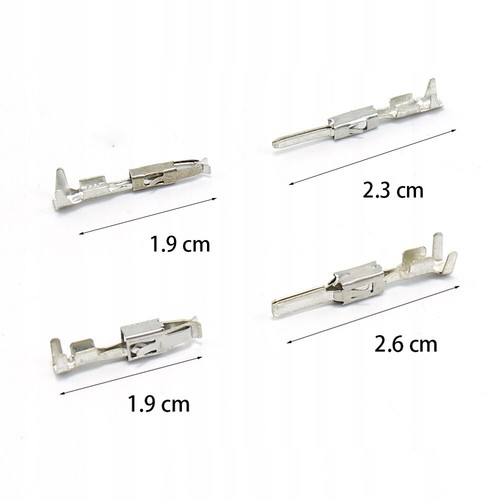 Connector Pin Kit Terminal Pin Automotive Car Electrical 1/1.5/1.8/2.2/ ...