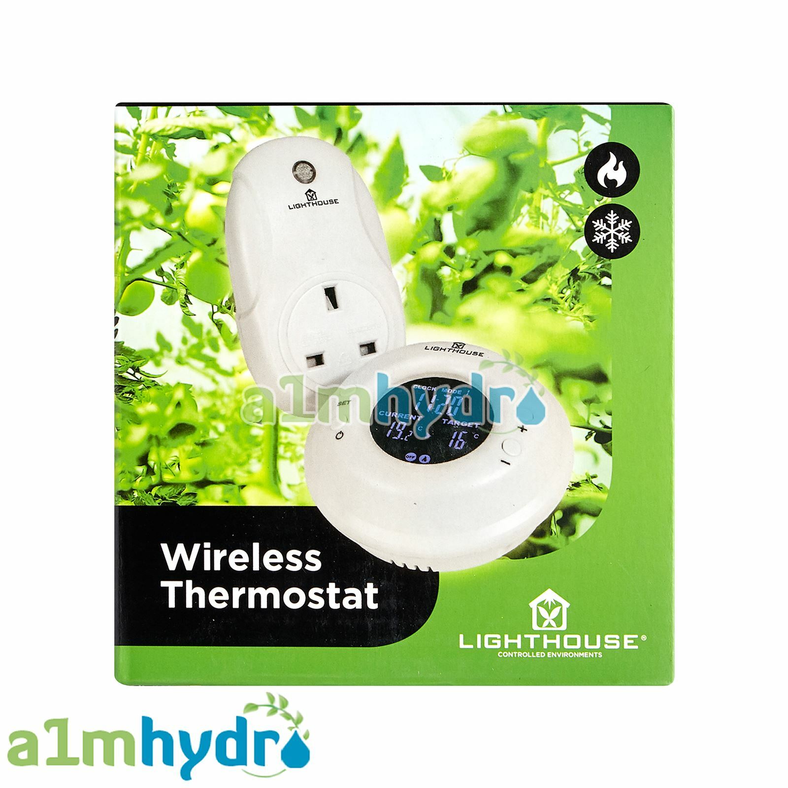 LIGHTHOUSE Wireless Thermostat - White for sale online | eBay