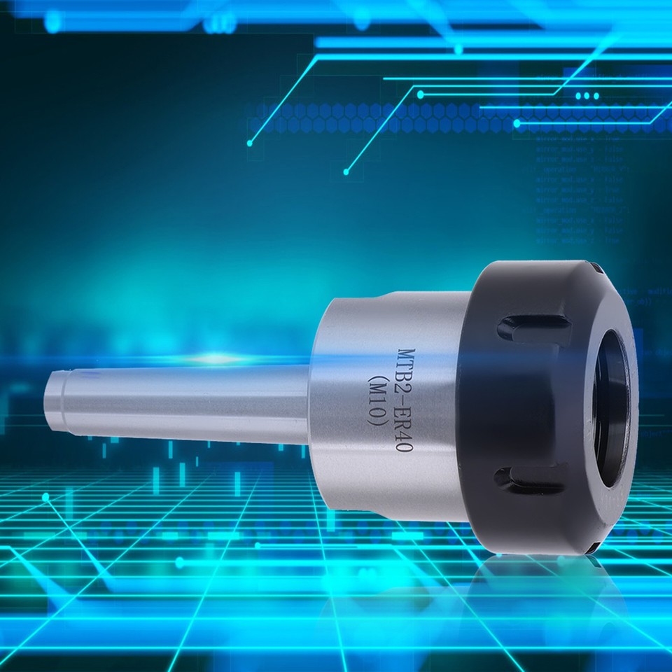 MTB2-ER40 M10 Collet Chuck Holder Morse Taper MT2 Shank Holder For CNC ...