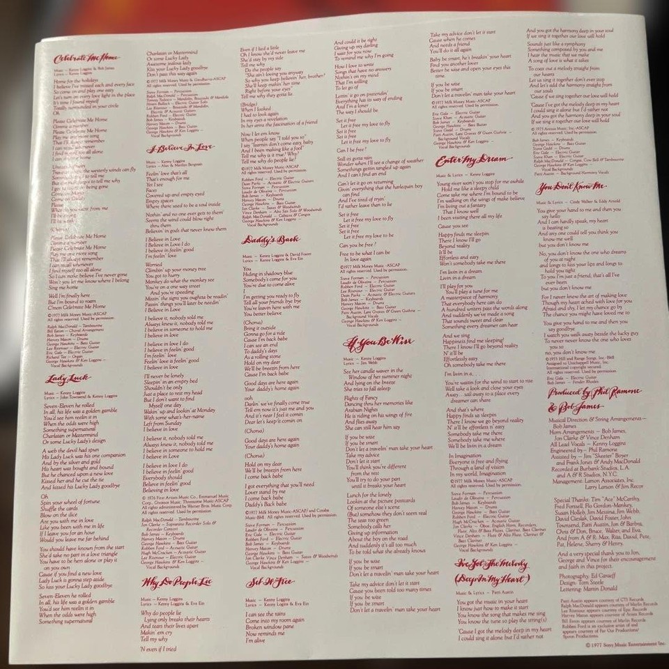 AOR Paper Jacket CD Kenny Loggins/Vow to the Future | eBay