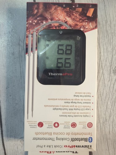 THERM PRO Bluetooth Cooking Thermometer - 2 Probes Spike wireless meat ...