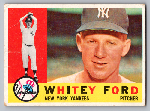 1960 TOPPS #35 WHITEY FORD YANKEES | eBay