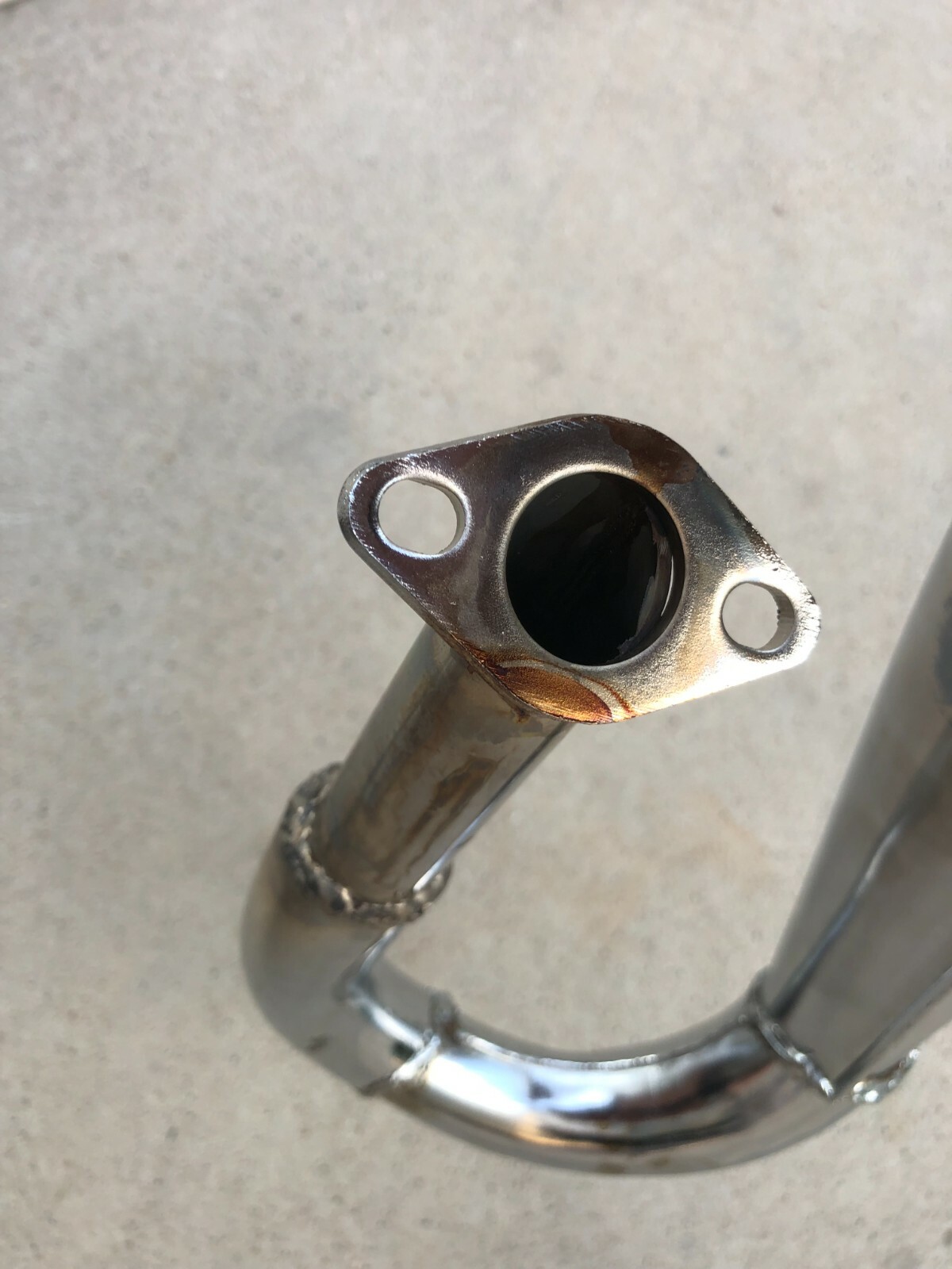 REAL WC80 MZ65 Style Pipe 80CC 66cc Exhaust Expansion Chamber High ...