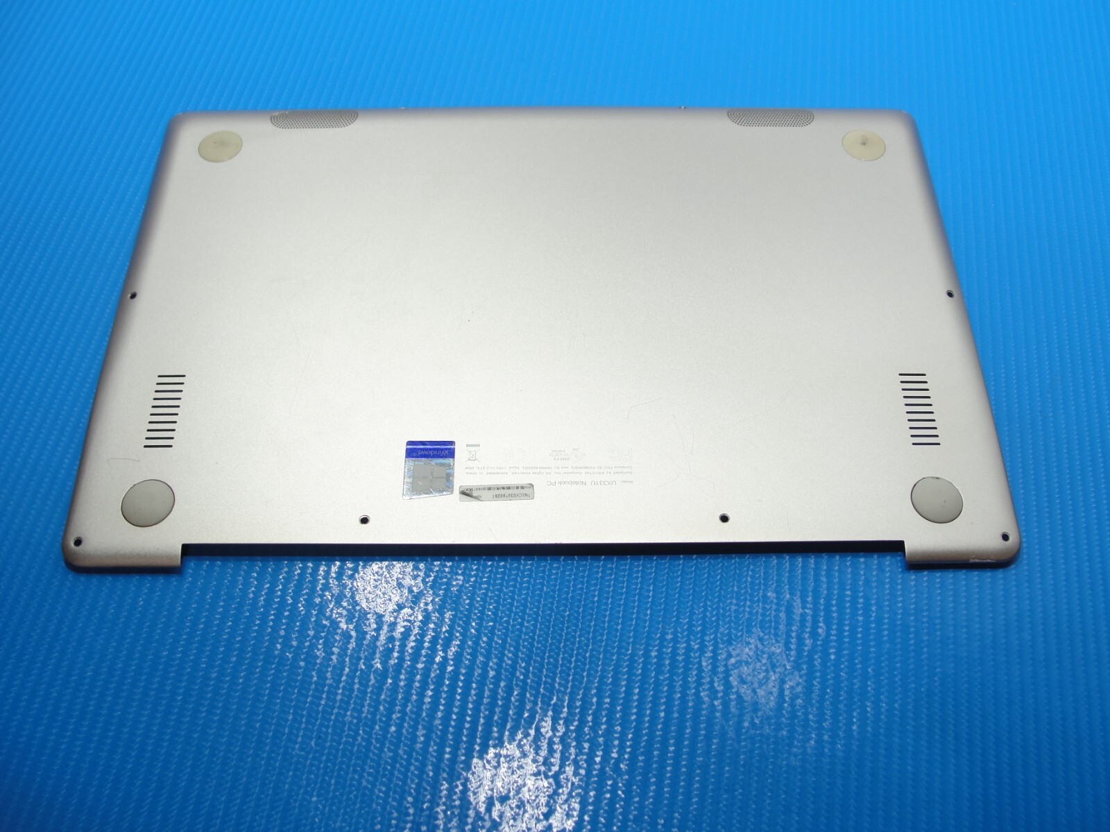 Asus ZenBook 13.3” UX331U Genuine Laptop Bottom Base Silver 13N1 ...
