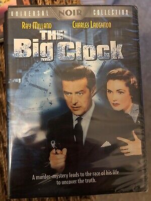 The Big Clock (DVD, 1948) Film Noir, Ray Milland, Maureen O’Sullivan ...