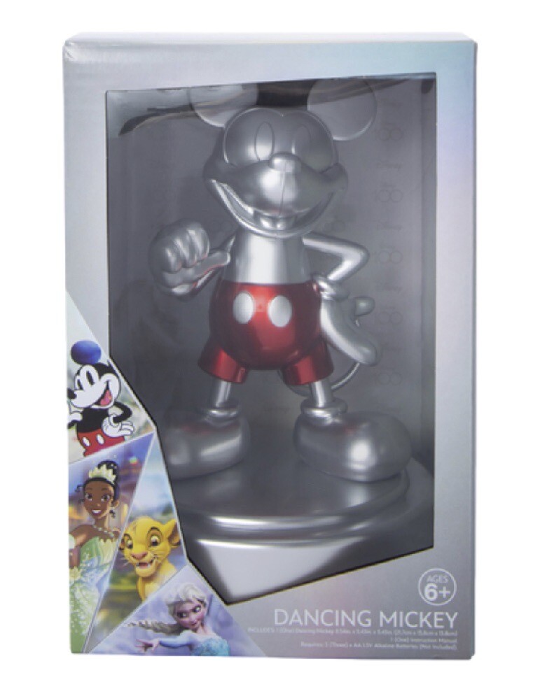 Disney’s 100 Years Dancing Mickey Mouse 9 inch Dancing Toy Statue BRAND ...