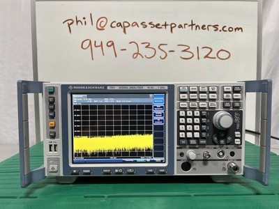 Spectrum Analyzers - Rohde Schwarz Analyzer