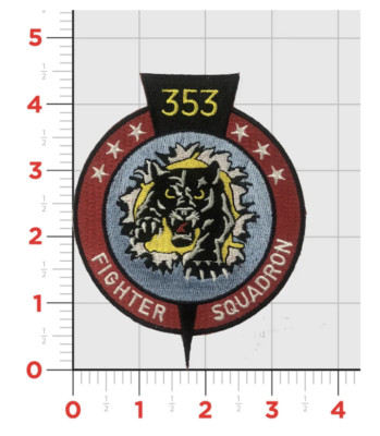 AIR FORCE 353RD FIGHTER SQUADRON EMBROIDERED PATCH | eBay
