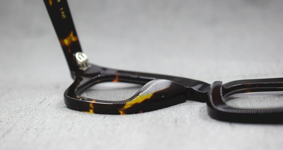 Japan Handmade Italy Acetate Eyeglass Frames clear lens Glasses Full ...