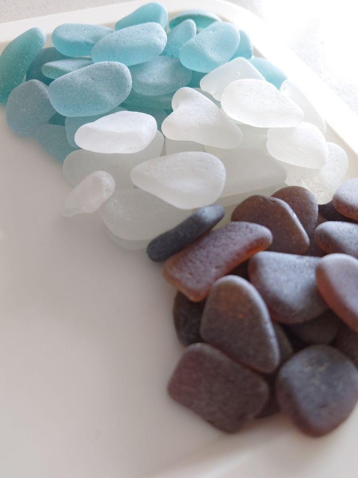 Genuine Sea Glass and sea shells Surf-Tumbled From Japan | eBay