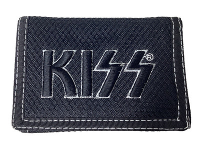Brand New KISS Chain Tri Fold Nylon Wallet | eBay