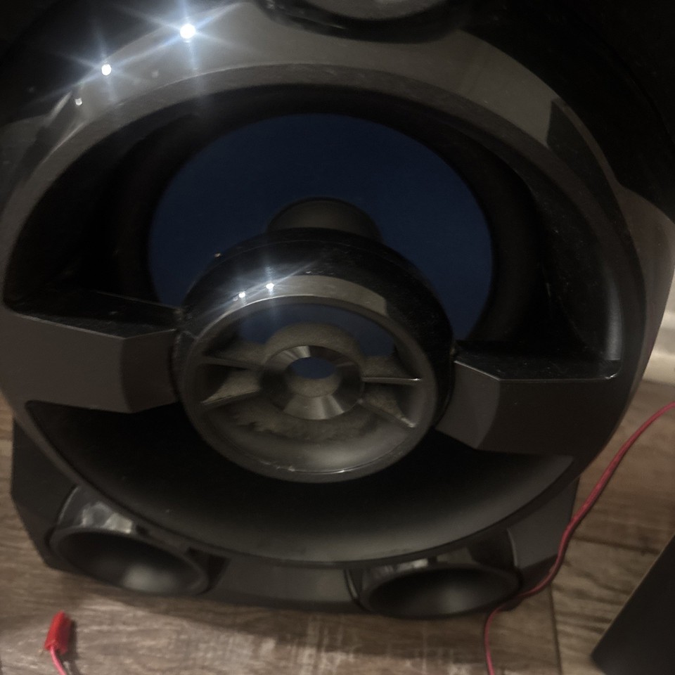 Sony Pair Speakers MHC-M20 High-Power Audio System - Black 4 impedance ...