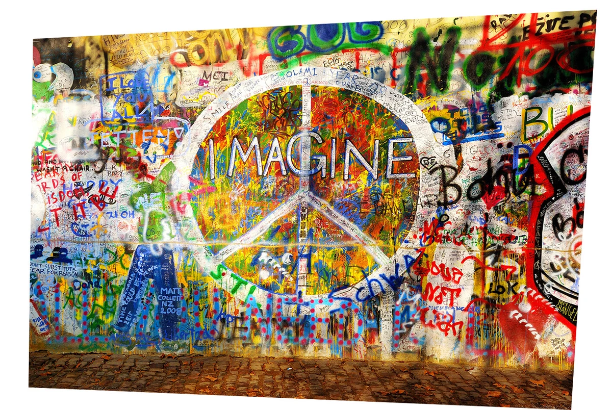 John Lennon Imagine Peace Poster