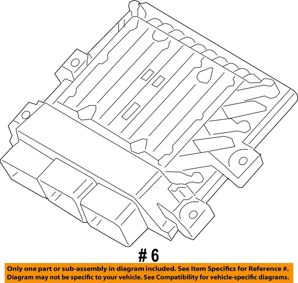 FORD OEM-ECM PCM ECU Engine Control Module Computer FL1Z12A650AANP | eBay