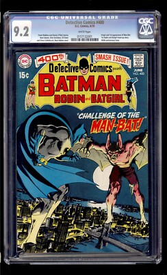 Detective Comics #400 1970 CGC 9.2 NM- White High Definition Scans** | eBay