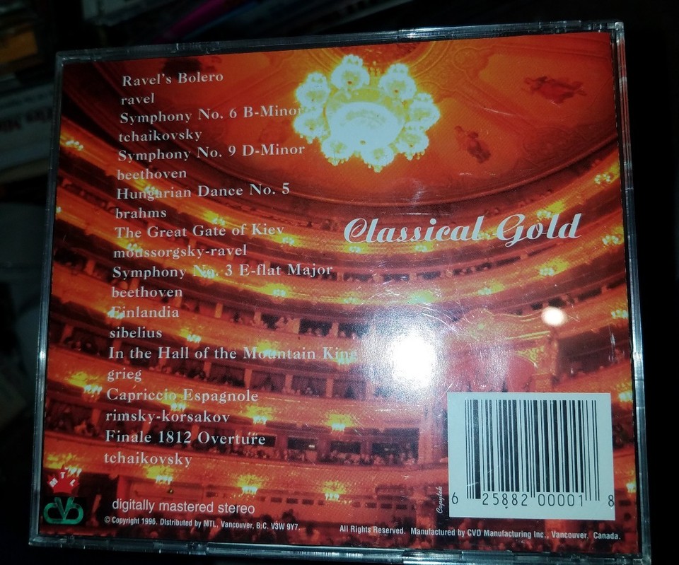 CLASSICAL GOLD [CD] Various | eBay