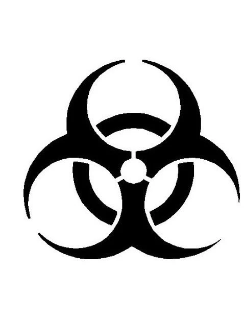 Zombie Sign Biohazard