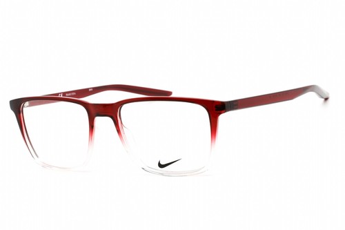NIKE 7130 609 Eyeglasses Red Clear Frame 54mm | eBay