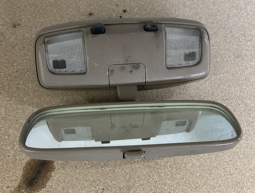 90-02 TOYOTA TACOMA 4RUNNER INTERIOR REAR VIEW MIRROR DUAL MAP LIGHT ...