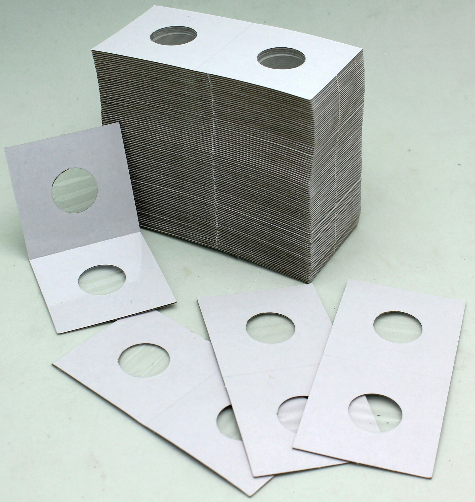 100 2x2 Cent Cardboard Coin Holders Flips Flying Eagle, Indian, Lincoln ...