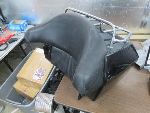 TMS Motorcycle Rear Luggage Trunk Case Box Backrest & Rack TBOX-JK1001 ...