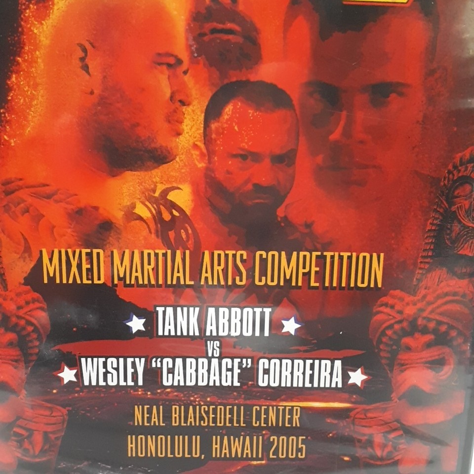New DVD Rumble on the Rock 2005 Cabbage vs Tank Abbott MMA Fighting ...