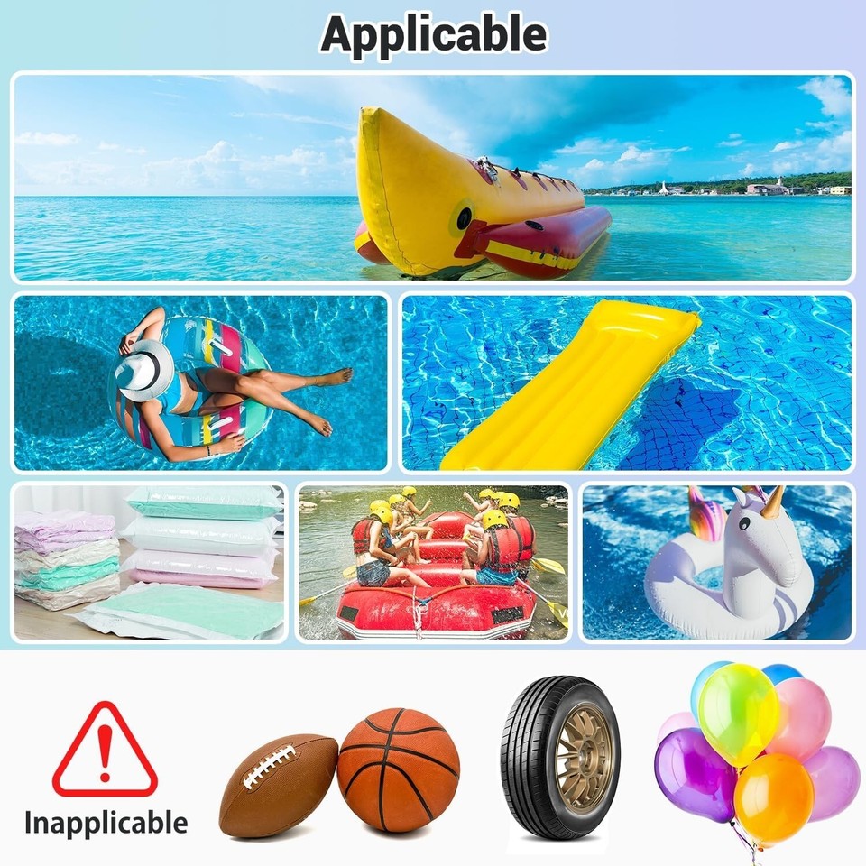 Electric Air Pump for Inflatable Air Mattress Bed Boat Couch Pool Toy ...