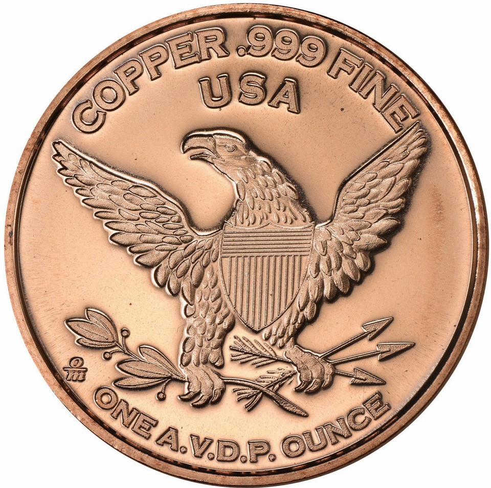 1 oz Copper Round - US Air Force | eBay
