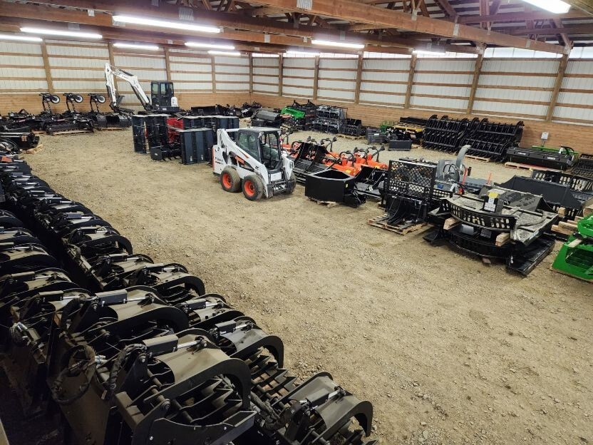 48" Mini Excavator Brush Rake for most excavators up to 13k lbs | eBay