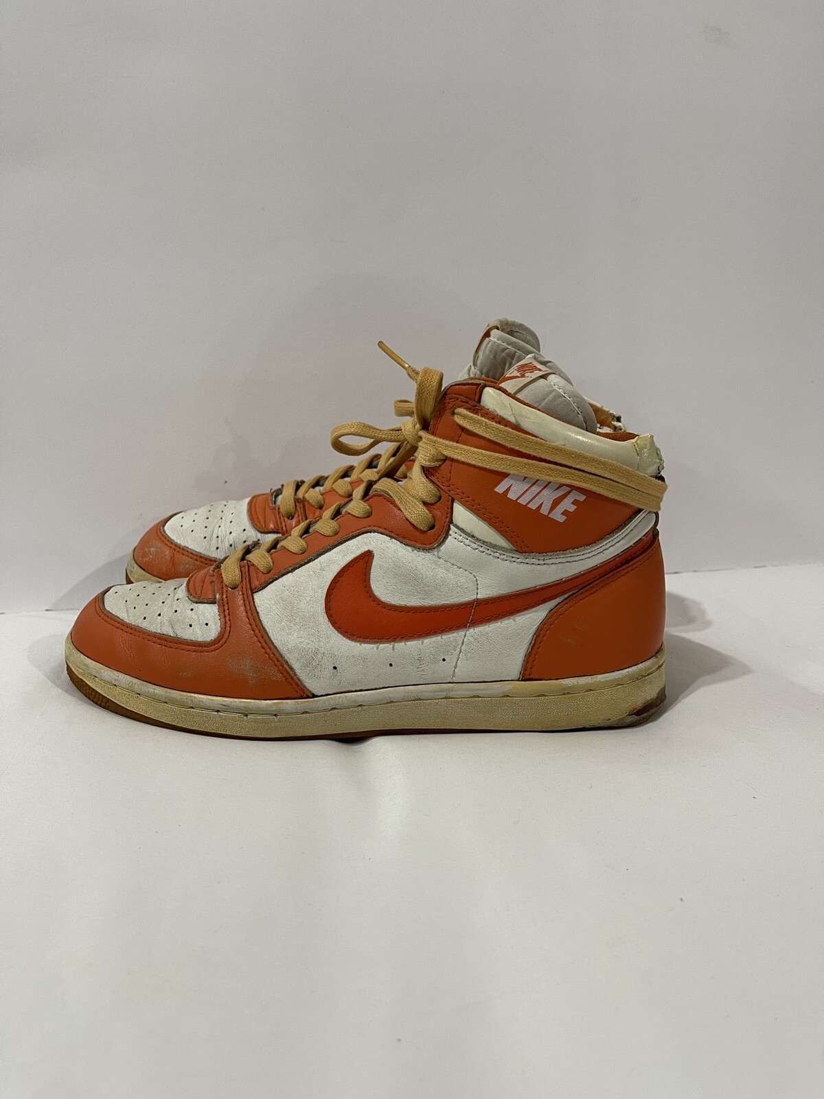 Nike Team Convention 1985 Orange White Original Vinta… - Gem