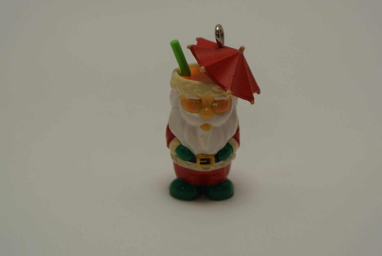 2021 Hallmark Keepsake SANTA TIKI mug Miniature Ornament BRAND NEW MINT ...