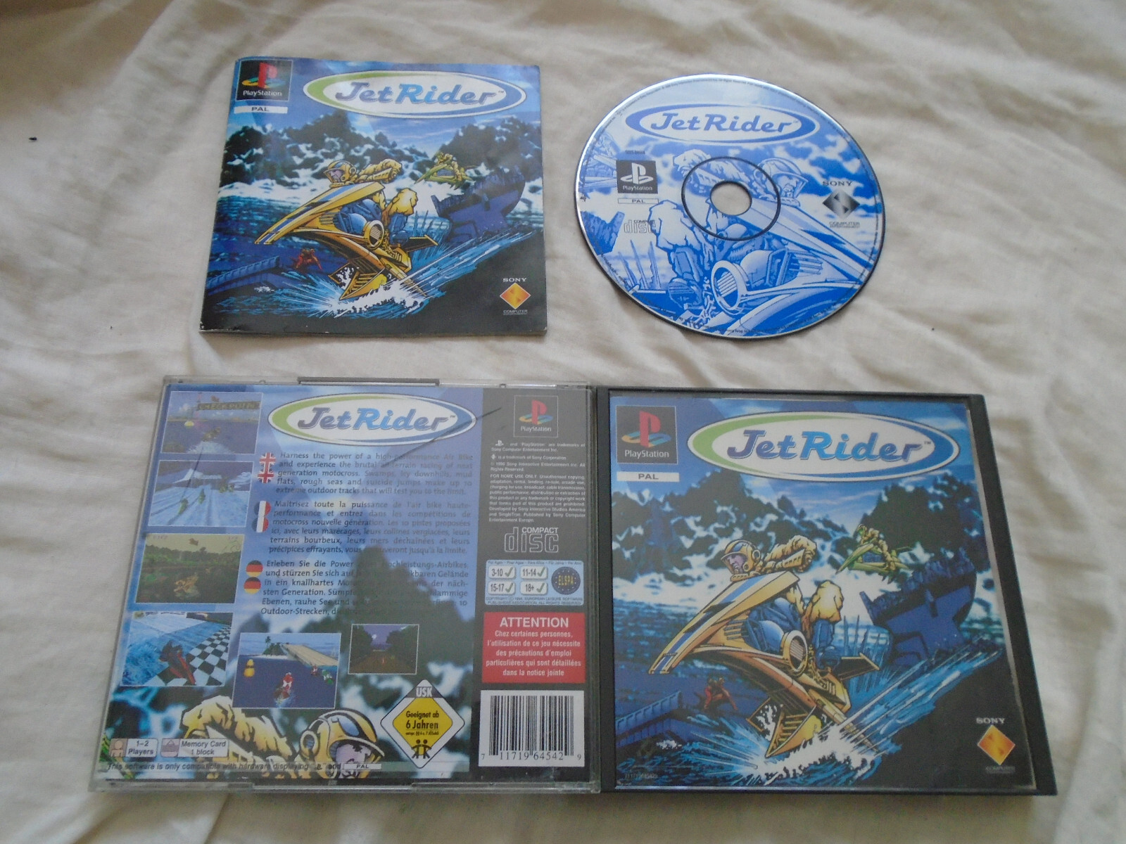 Jet Rider PS1 (COMPLETE) Sony Playstation black label | eBay UK