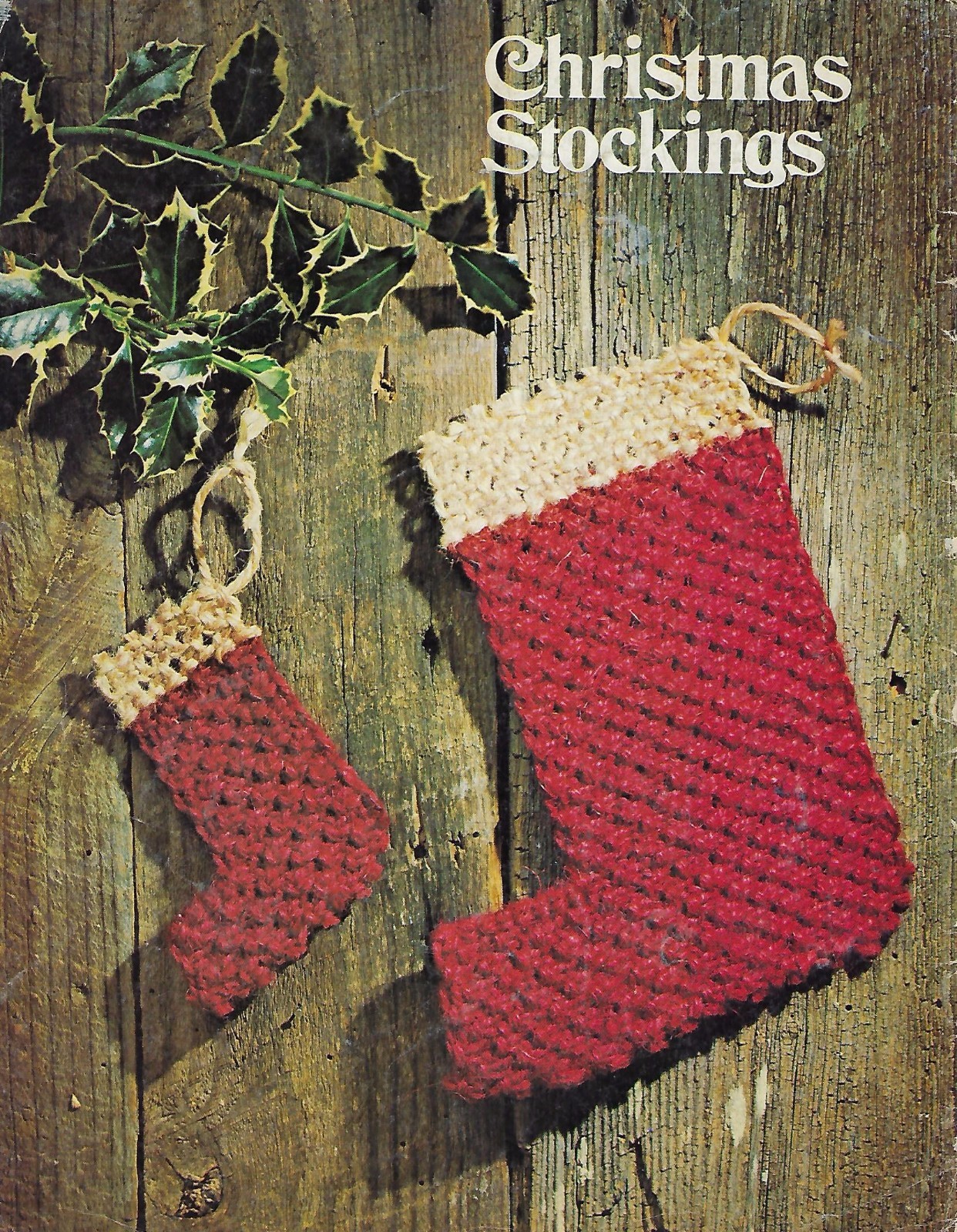 Macrame Christmas Magic Holiday Santa Claus Face Pattern Vtg Craft Book ...