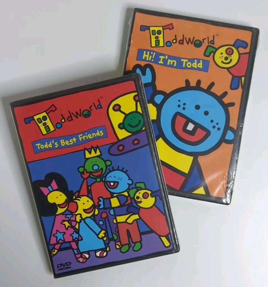 Todd World: Todd's Best Friends & Hi! I'm Todd DVD Lot of 2 - NEW ...