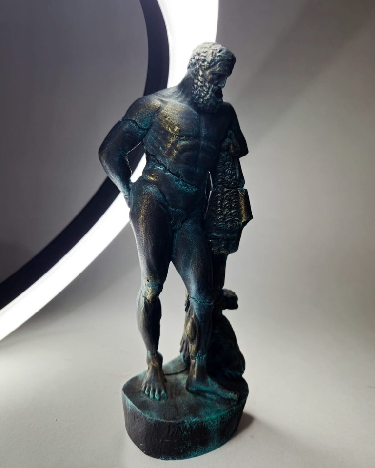 Farnese Hercules Sculpture, Heracles Bust, Greek Statue, Ancient Greek ...