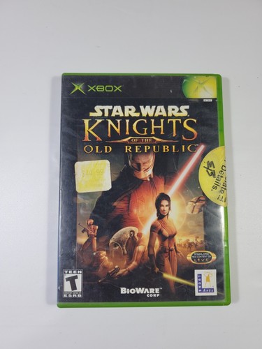 Star Wars Knights Of The Old Republic Original Microsoft Xbox No Manual ...