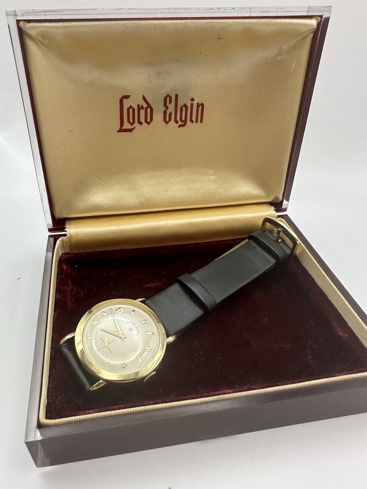 lord elgin 14k solid gold watch | eBay