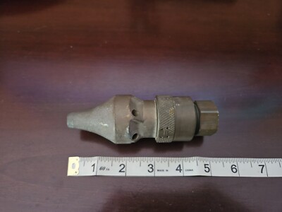 ANTIQUE A.J. COLEMAN CHICAGO BRASS ROTATING CELLAR BASEMENT FIRE NOZZLE ...